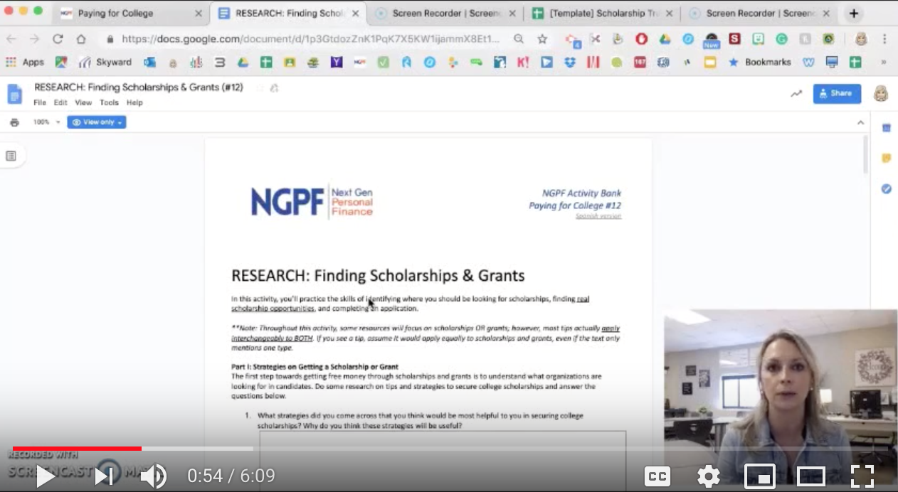 TEACHER TIP - RESEARCH: Finding Scholarships & Grants - Blog